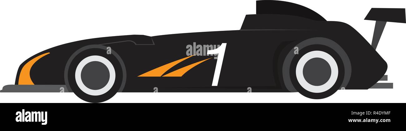 Side view of a racing car Stock Vector Image & Art - Alamy