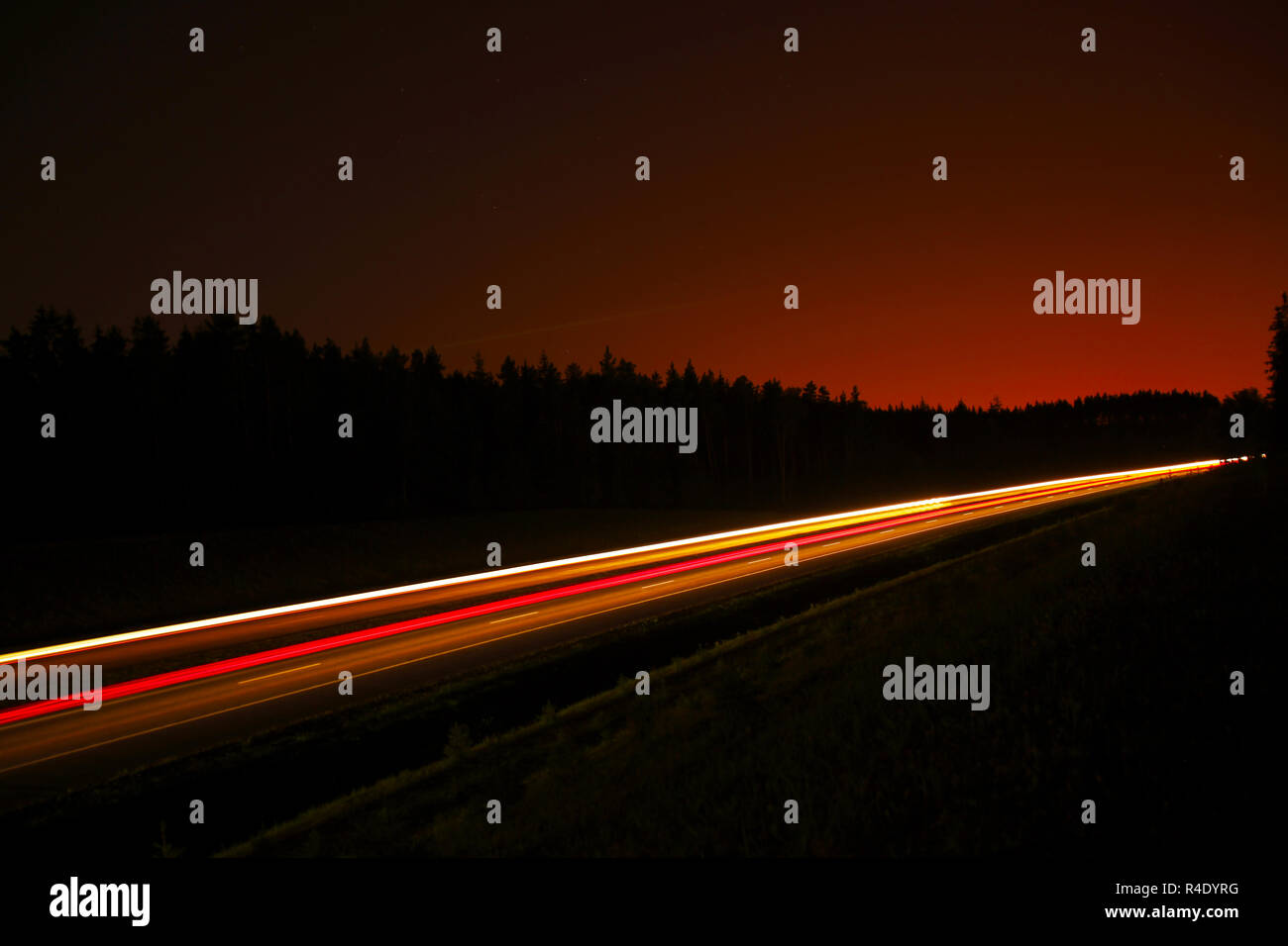 Abstract light trails from hi-res stock photography and images - Alamy