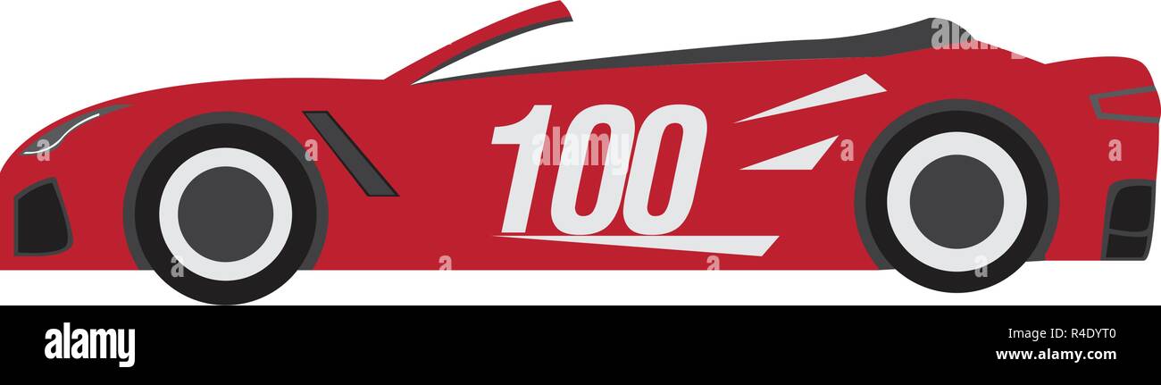 Side view of a racing car Stock Vector Image & Art - Alamy