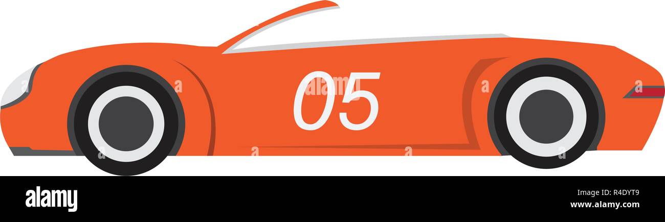 Side view of a racing car Stock Vector Image & Art - Alamy