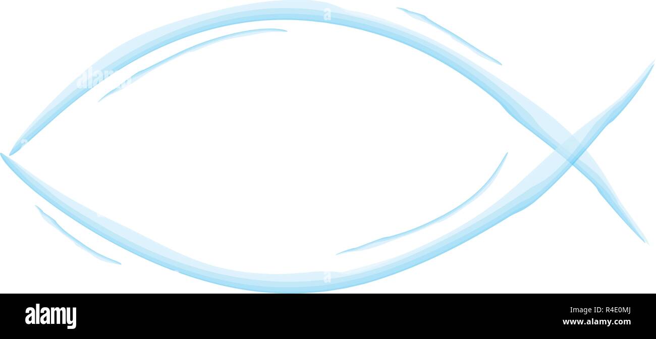 Christian fish symbol Stock Vector Image & Art - Alamy