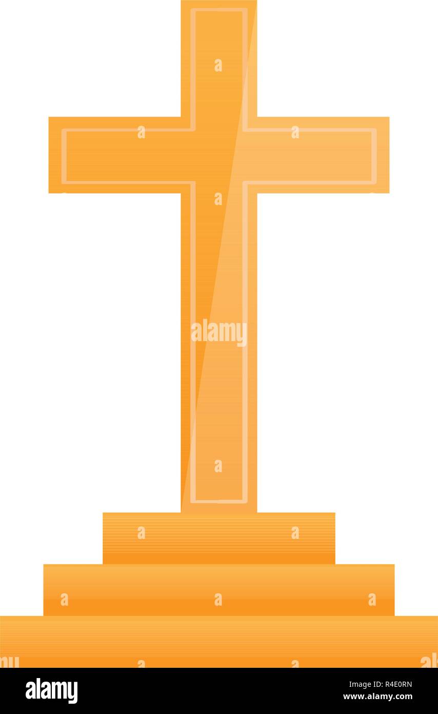 Cross in a stair Stock Vector Image & Art - Alamy