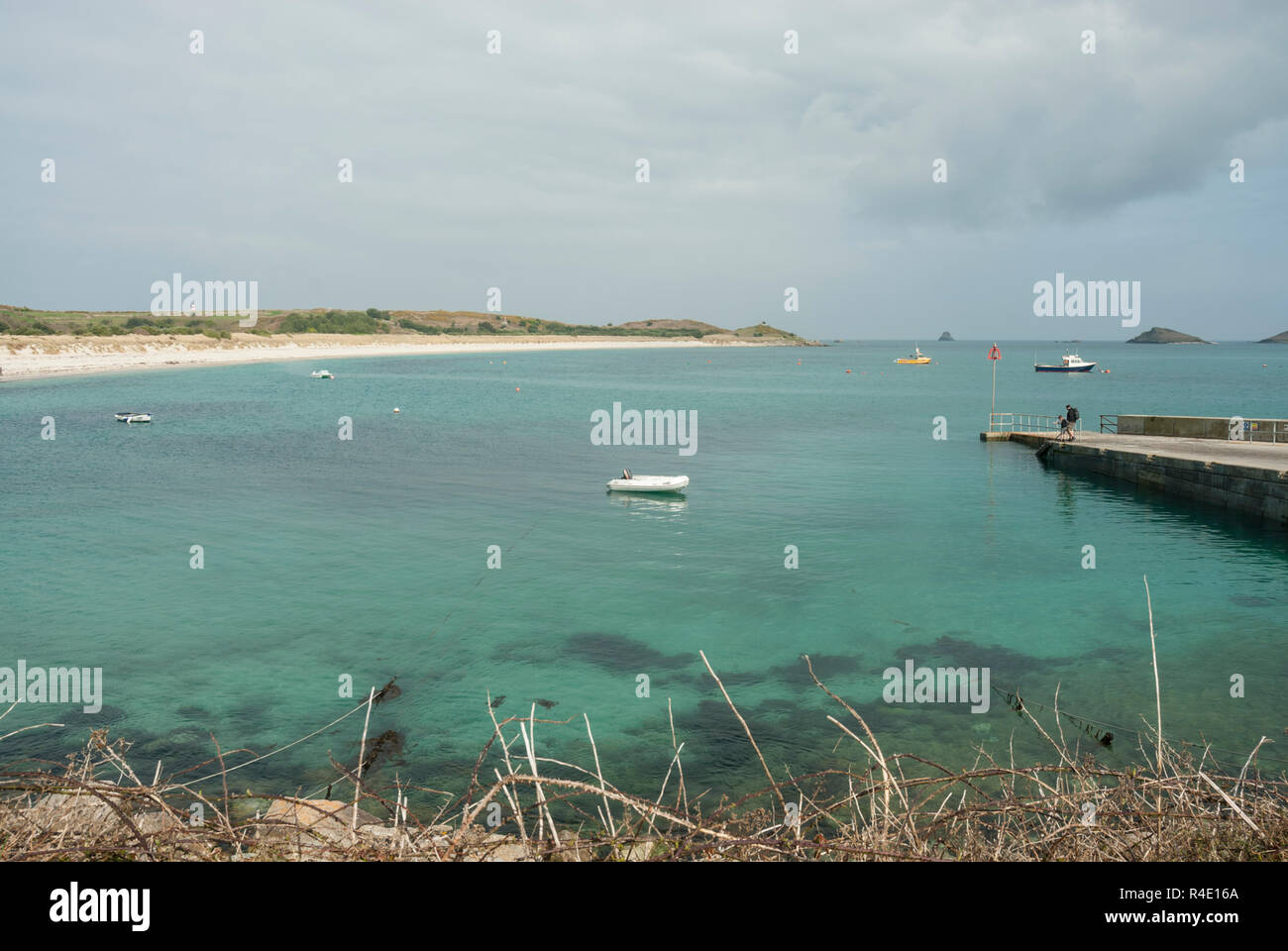 Higher town quay st martin scilly hi-res stock photography and images ...