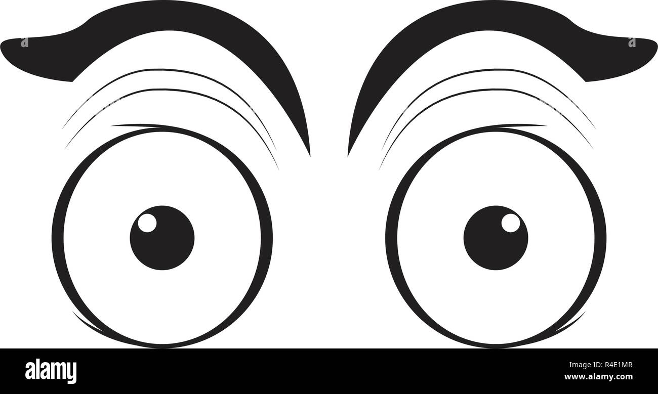 Surprised eyes Stock Vector Images - Alamy