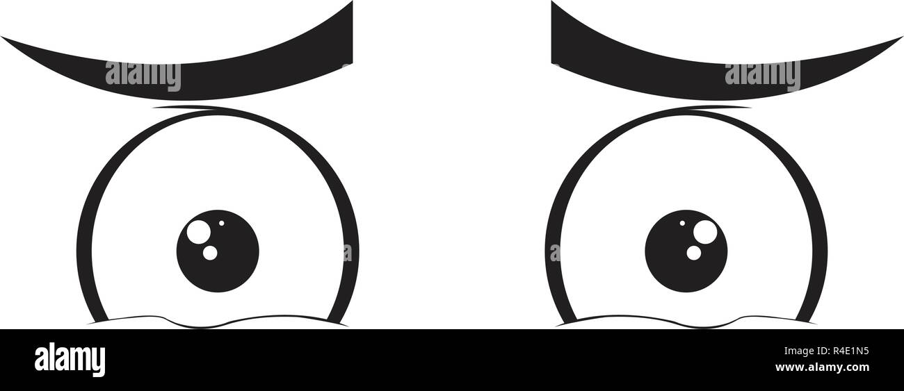 Sad eyes cartoon Stock Vector Image & Art - Alamy