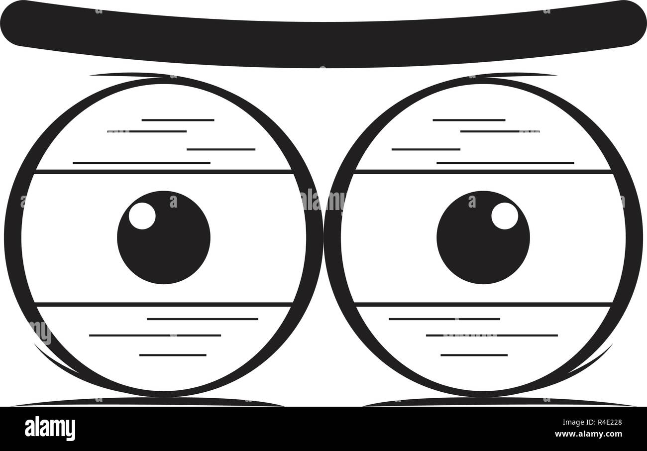 Suspicious Eyes Cartoon