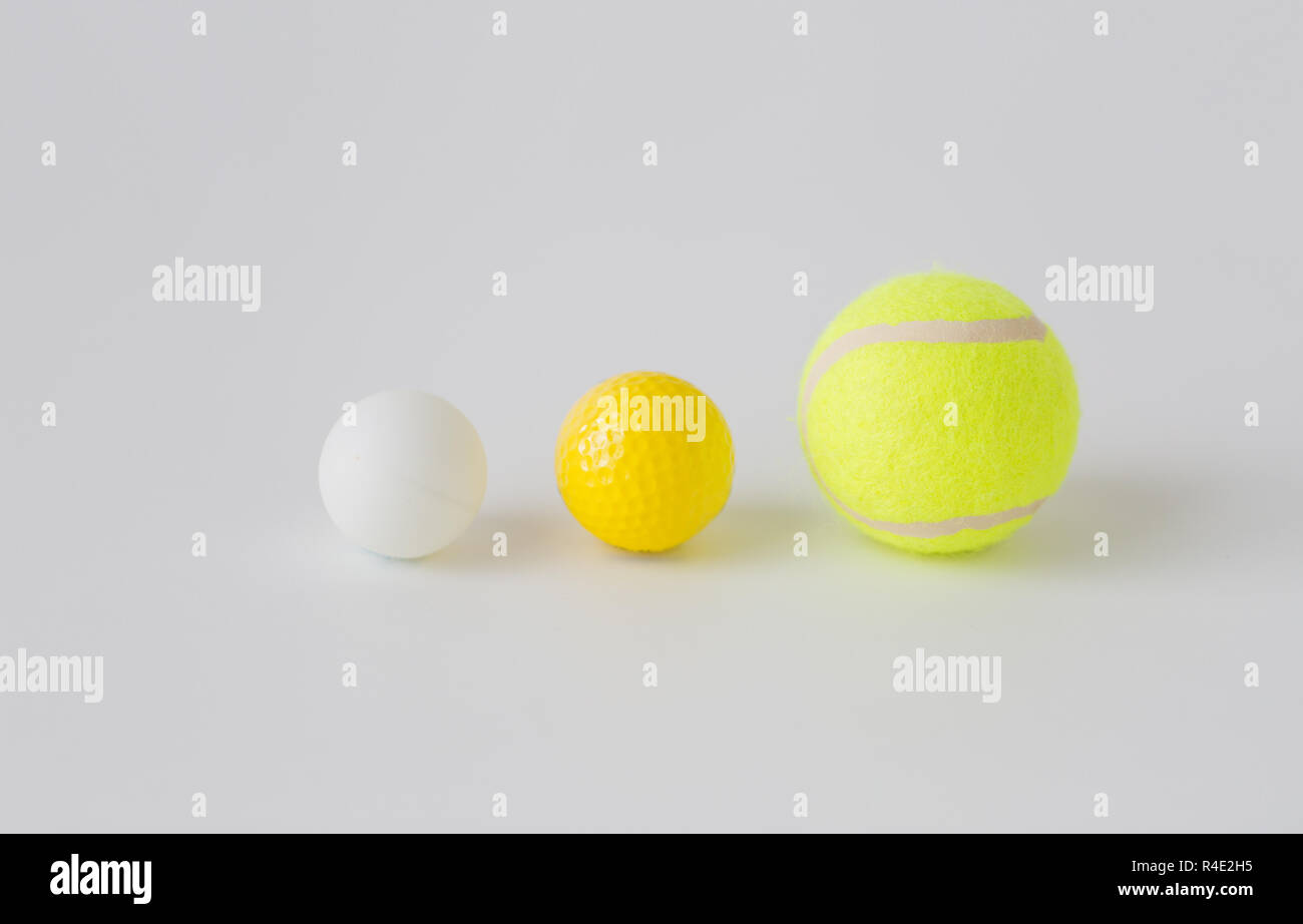Group of different sports balls hi-res stock photography and images - Alamy
