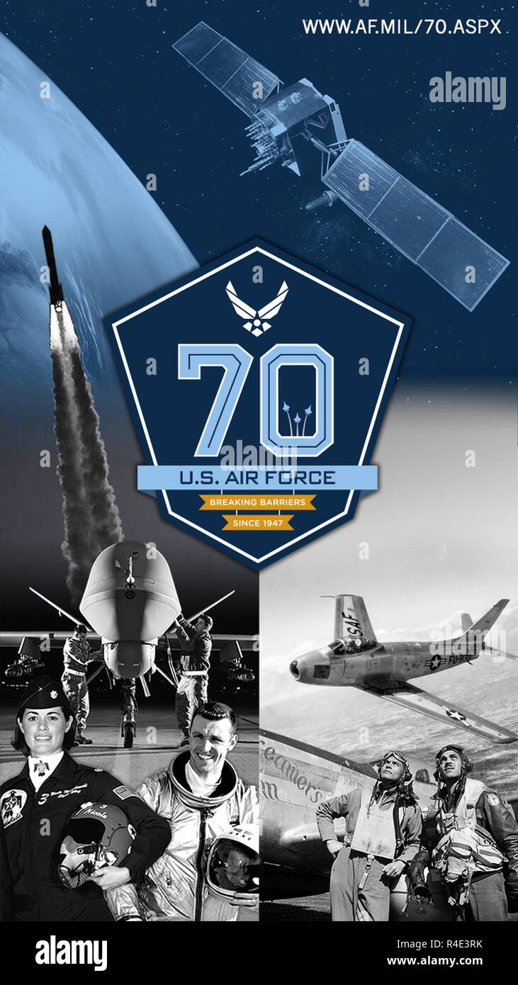 The United States Air Force observes its 70th birthday this year 2017 ...