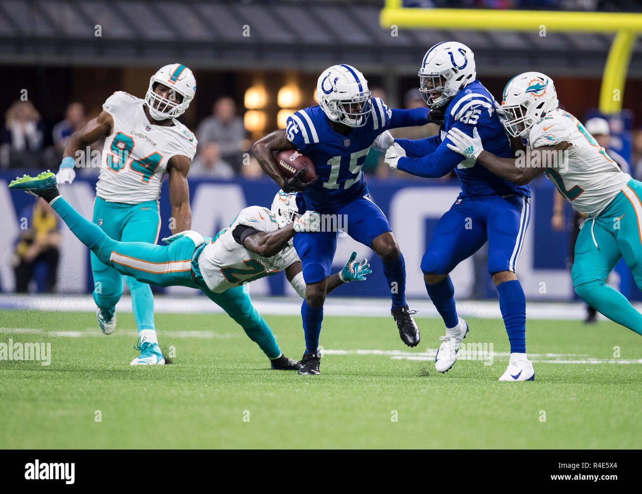 Indianapolis, Indiana, USA. 25th Nov, 2018. Indianapolis Colts wide ...