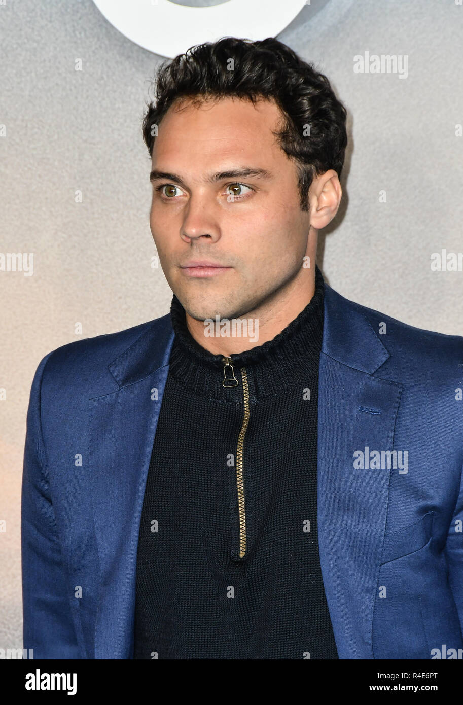 London, UK. 26th Nov 2018. Andy Jordan arrives at Aquaman - World ...