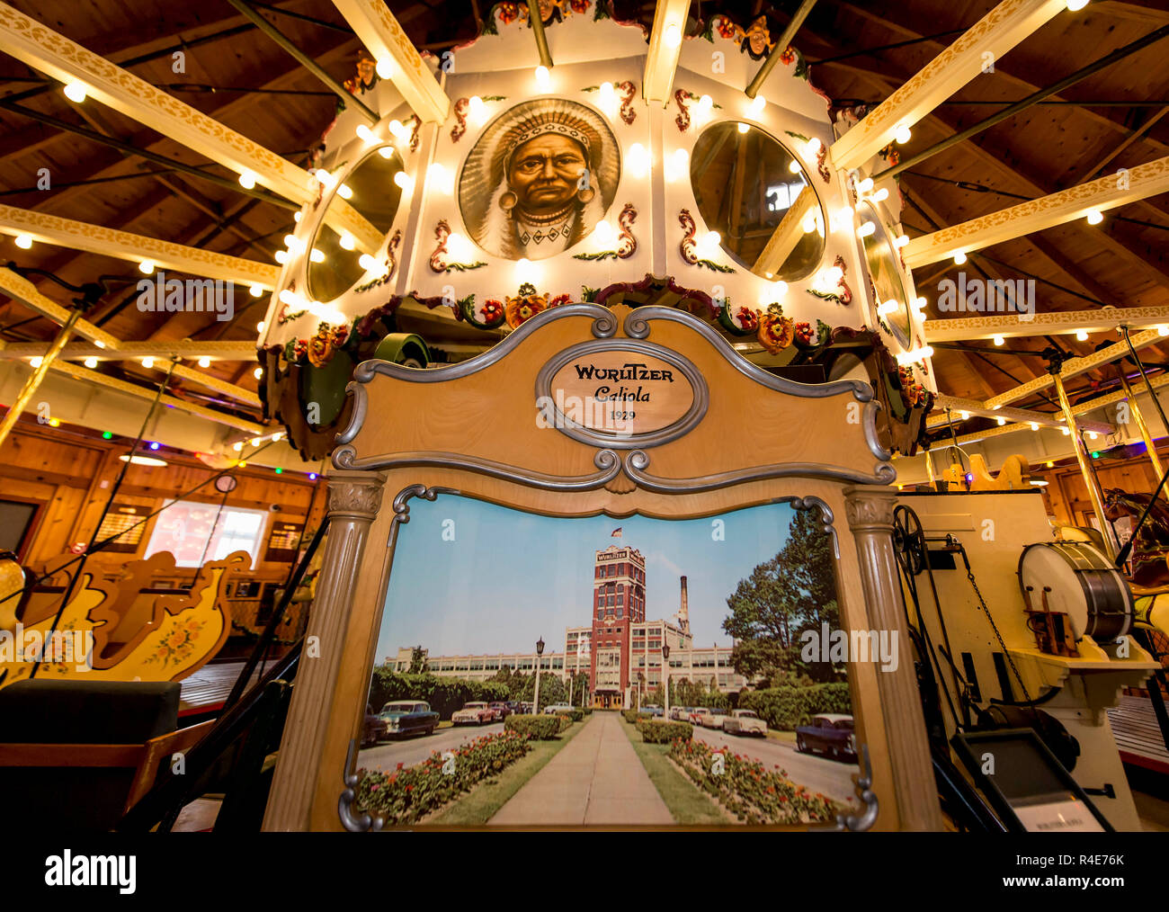 Herschell carousel factory and museum hi-res stock photography and ...