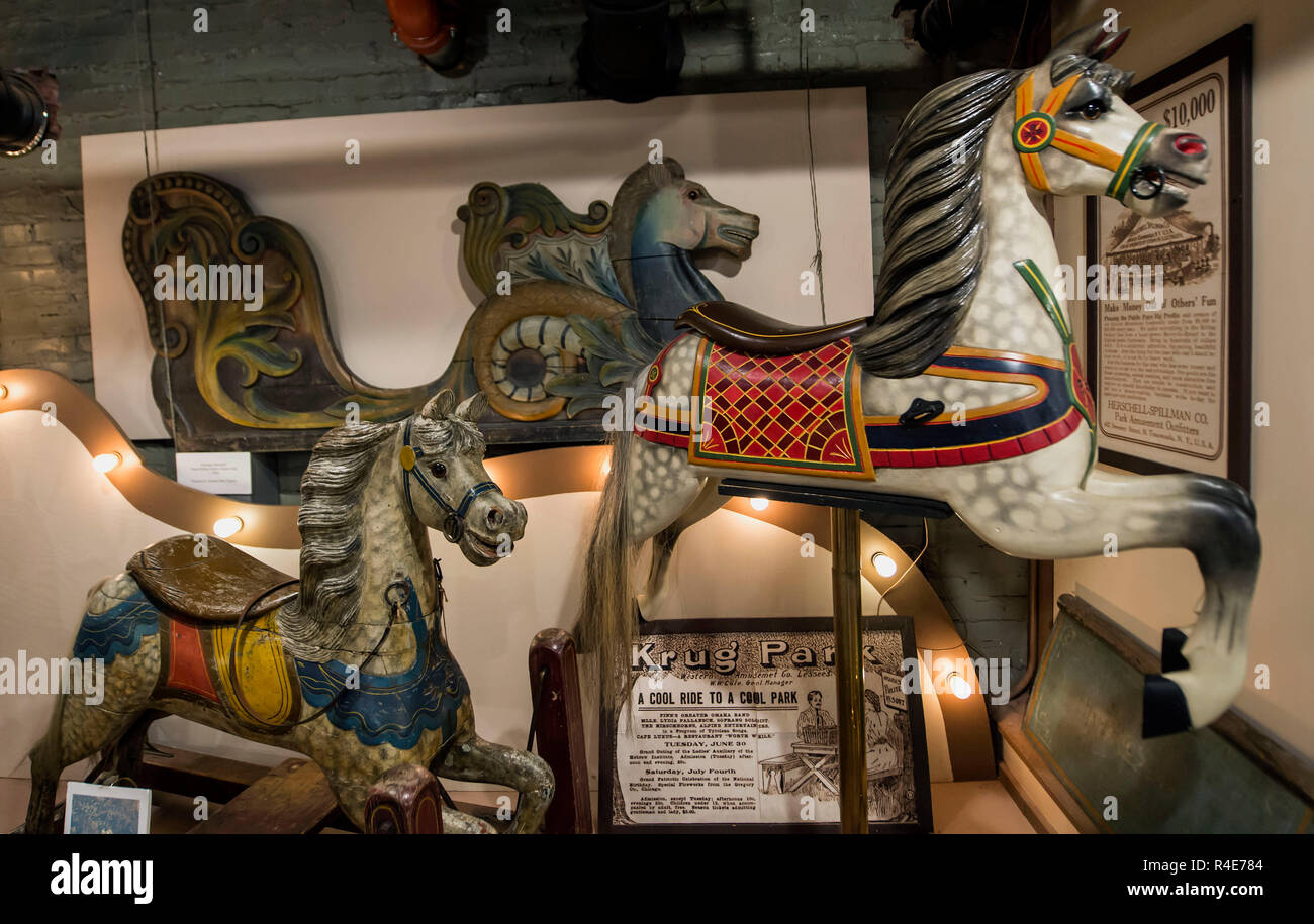 Herschell carousel factory and museum hi-res stock photography and ...