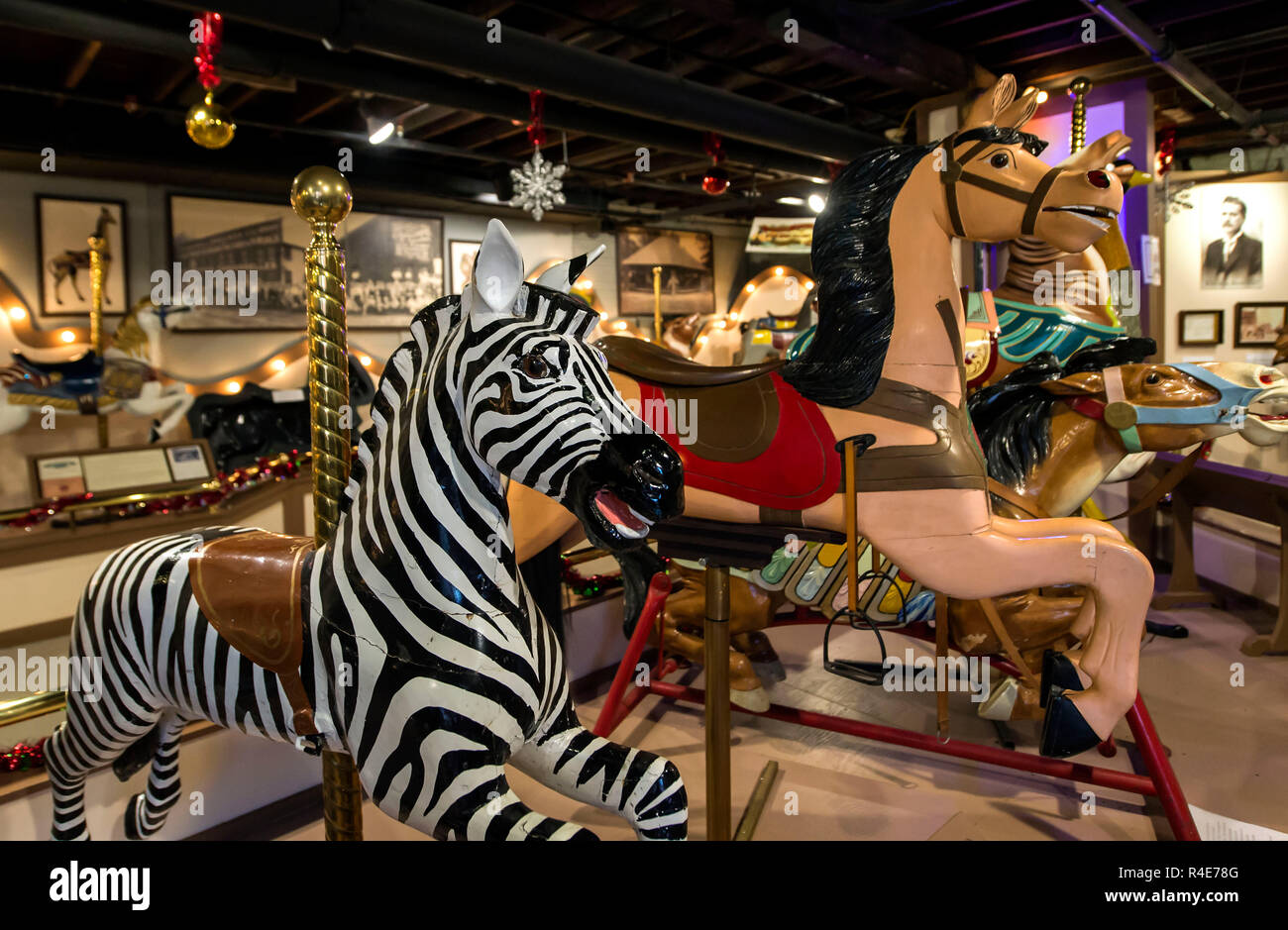 Herschell carousel factory and museum hi-res stock photography and ...