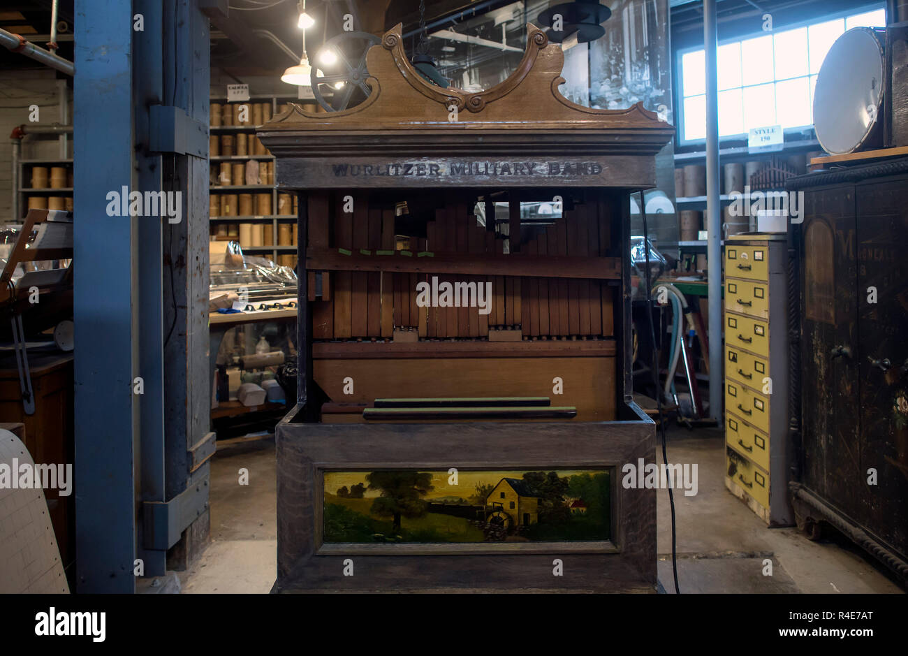 Herschell carousel factory and museum hi-res stock photography and ...