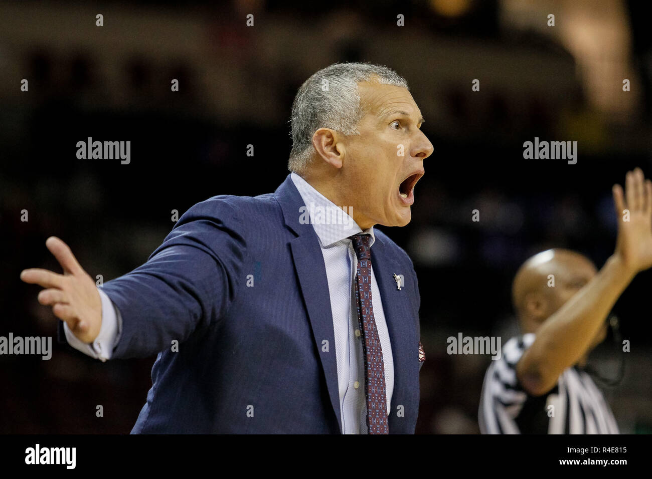 Columbia, SC, USA. 26th Nov, 2018. South Carolina Gamecocks head coach ...