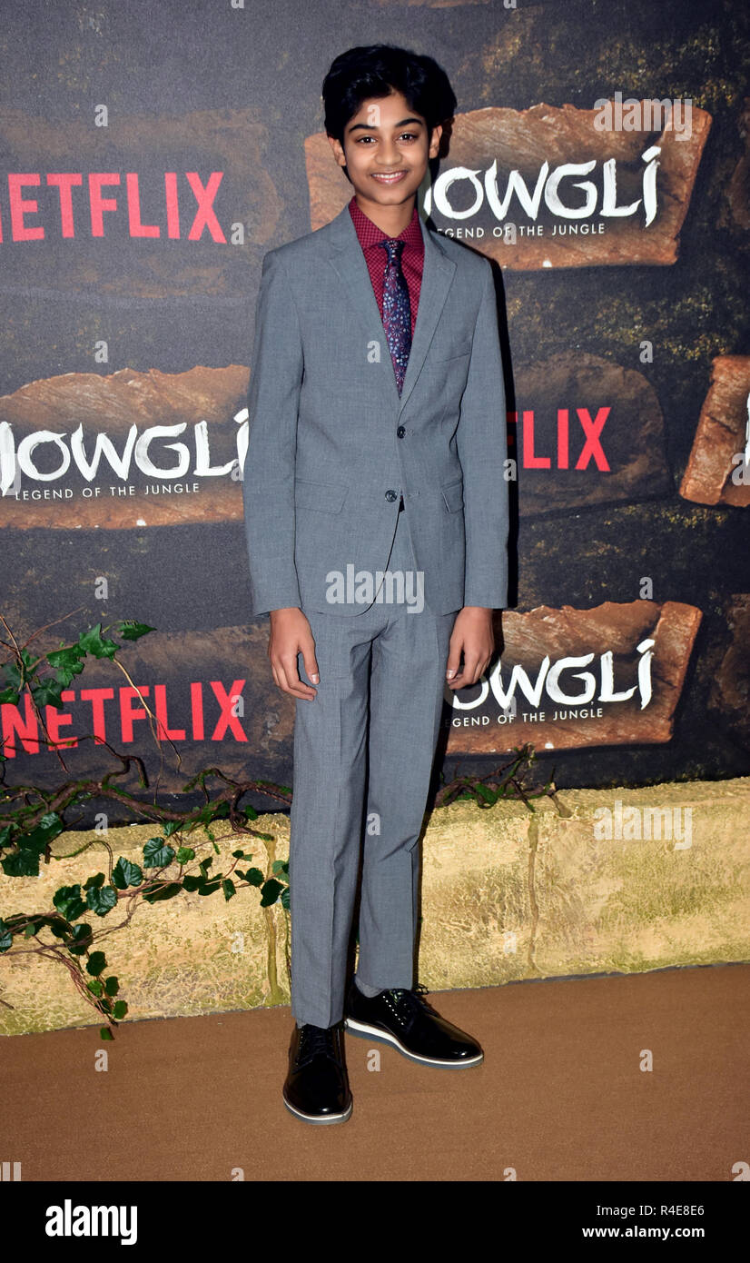 Actor Rohan Chand seen on the red carpet during the world premier of ...