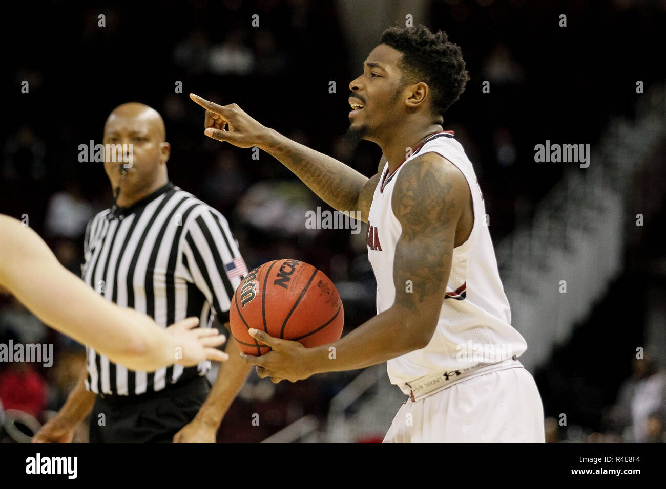 Columbia, SC, USA. 26th Nov, 2018. South Carolina Gamecocks guard Tre ...