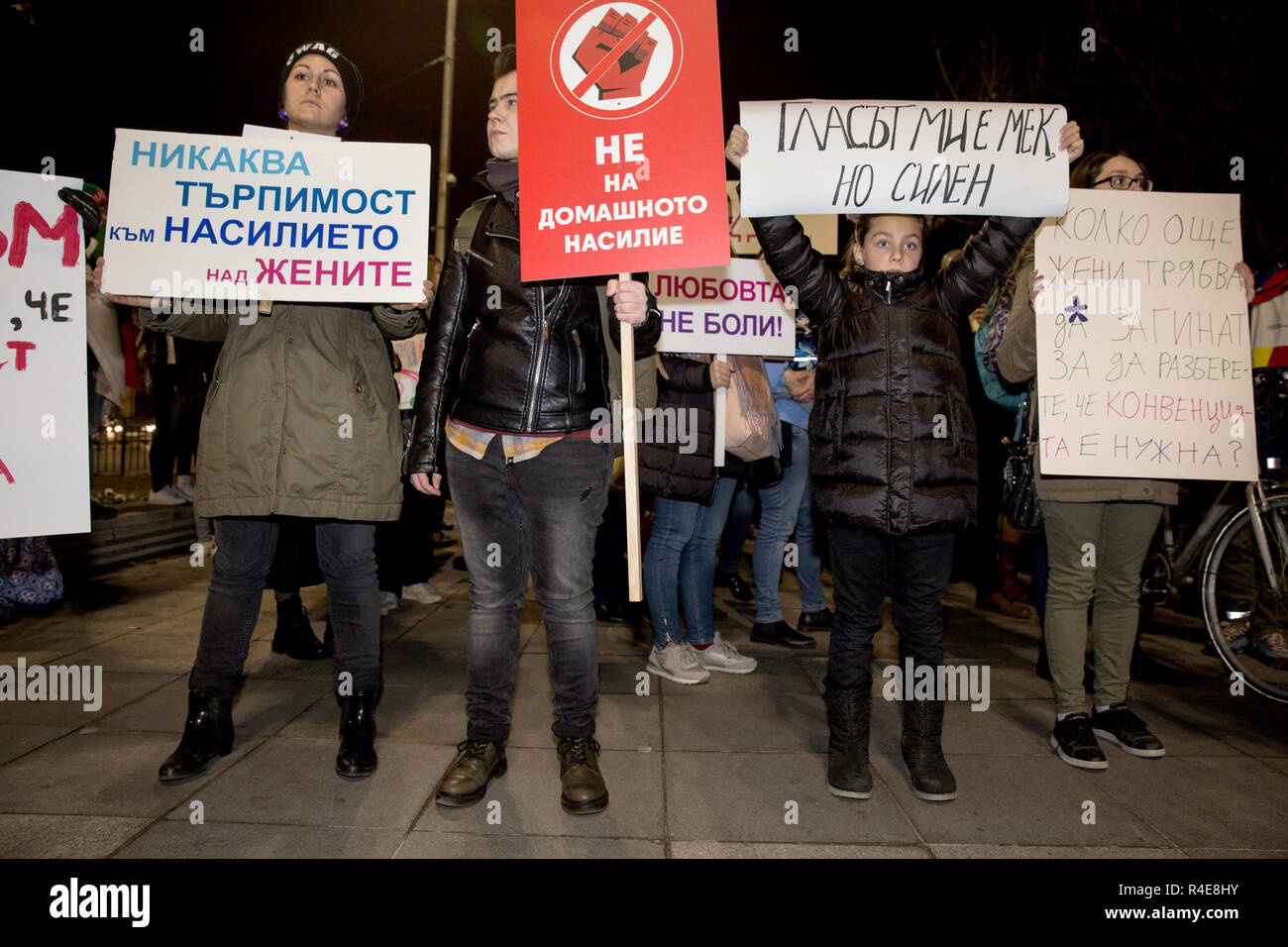 Gender based violence protest hi-res stock photography and images - Alamy