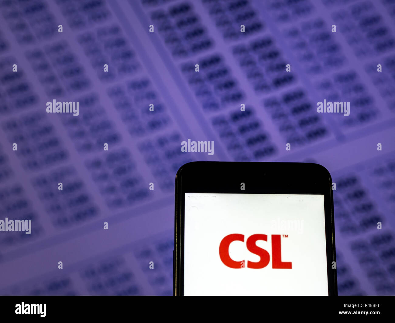 Csl logo hi-res stock photography and images - Alamy