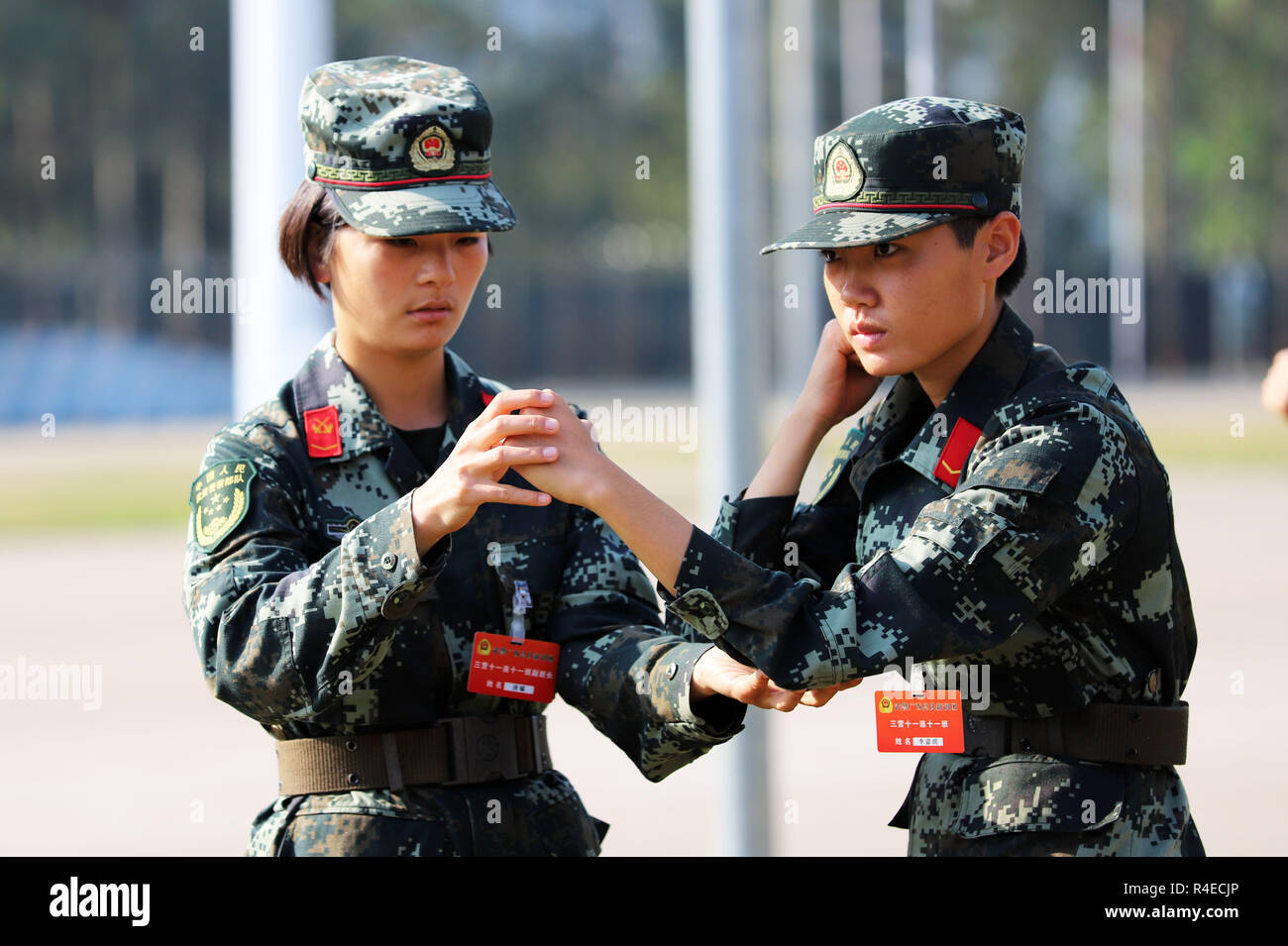 Chinese Female Soldiers