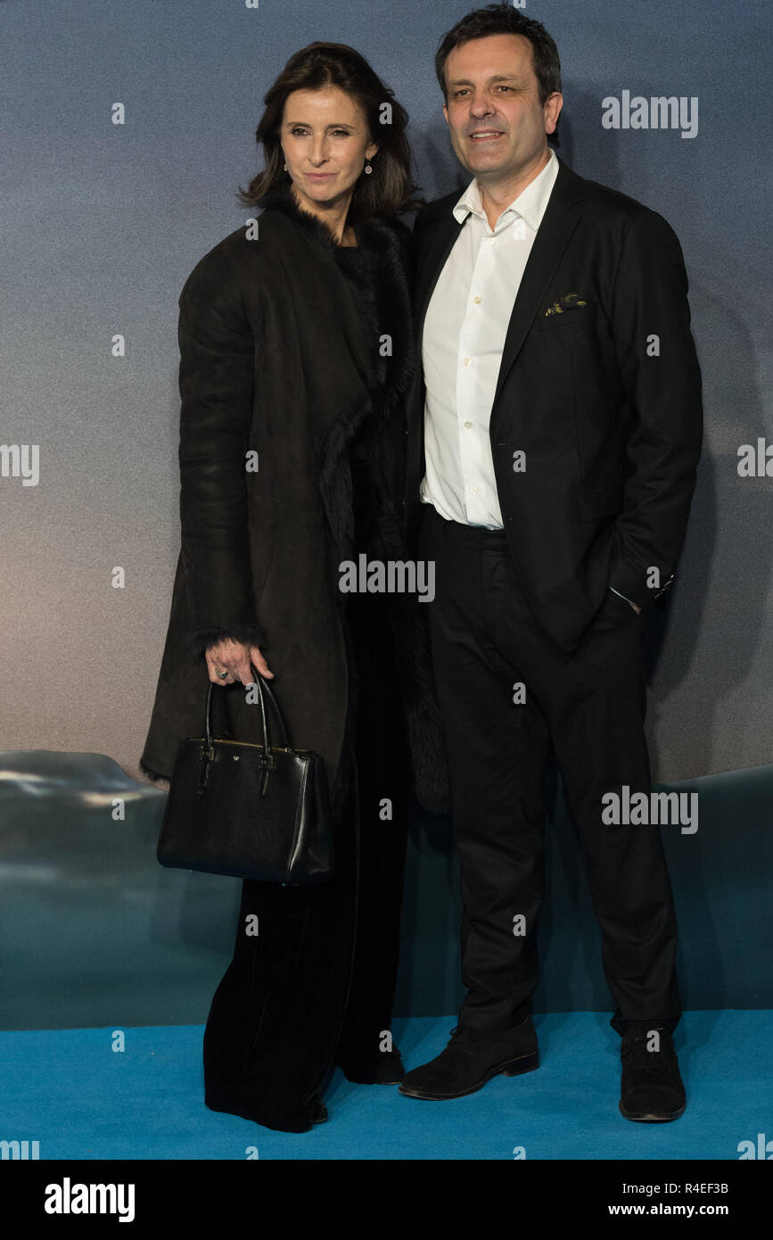 London, UK. Composer Rupert Gregson-Williams and Emma Jacobs at the ...