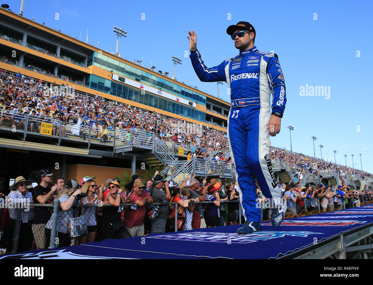 Homestead, Fla, USA. 18th Nov, 2018. Ricky Stenhouse Jr, driver of the ...