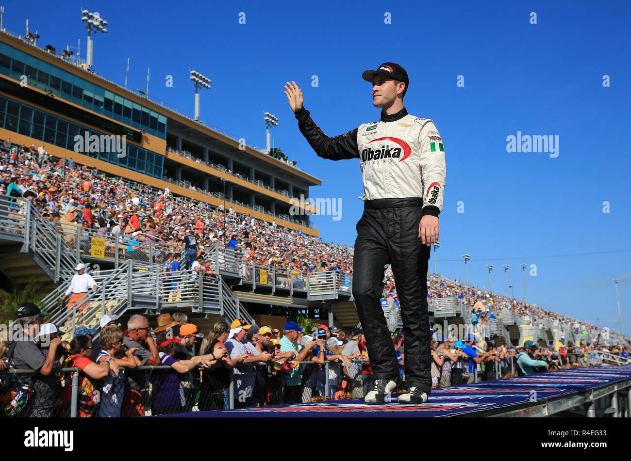 Homestead, Fla, USA. 18th Nov, 2018. Tanner Berryhill, driver of the ...