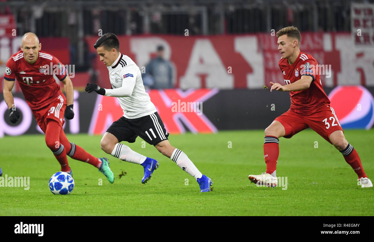 Munich, Germany. 27 November 2018, Bavaria, München: Soccer: Champions ...