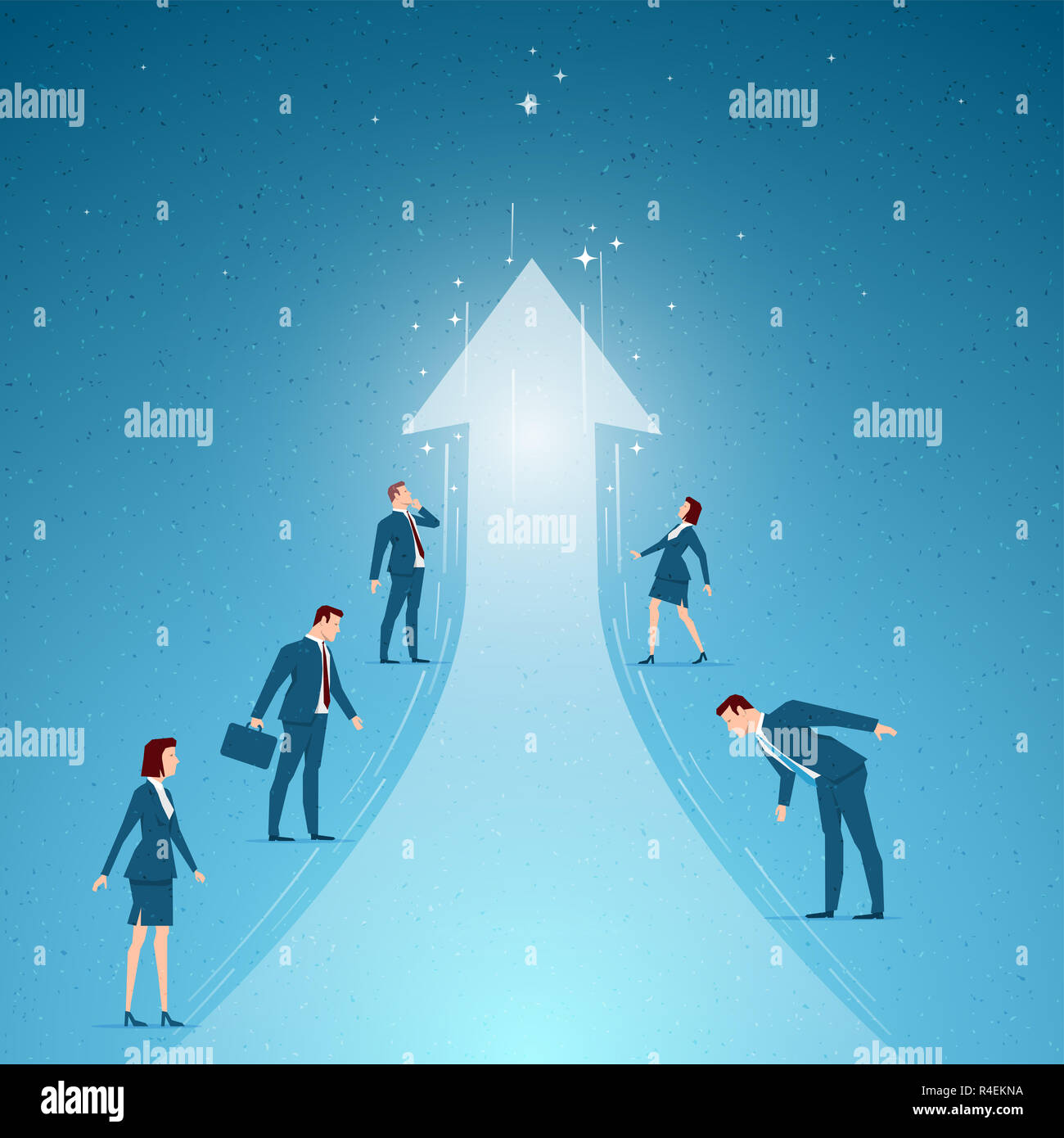 Business concept vector illustration Stock Photo - Alamy