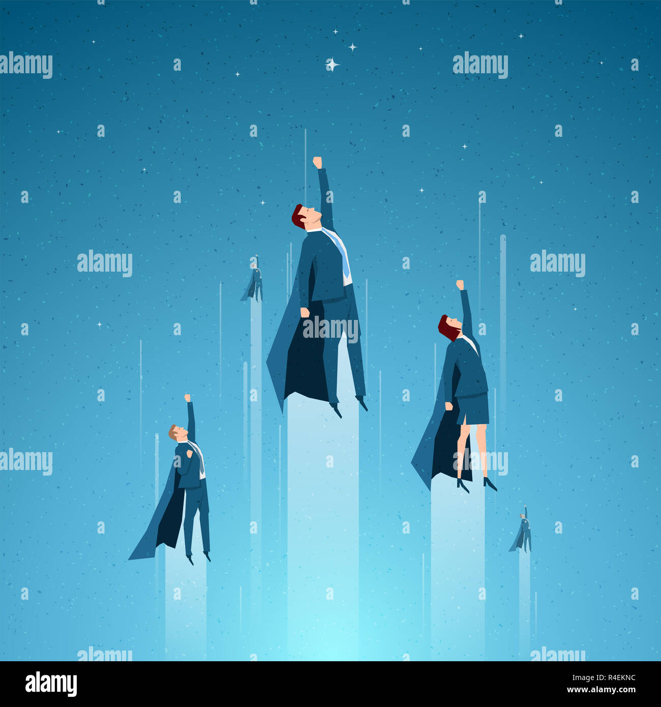 Business concept vector illustration Stock Photo - Alamy