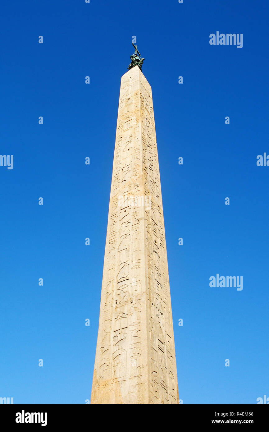 Lateran Obelisk - ancient egyptian obelisk Stock Photo - Alamy