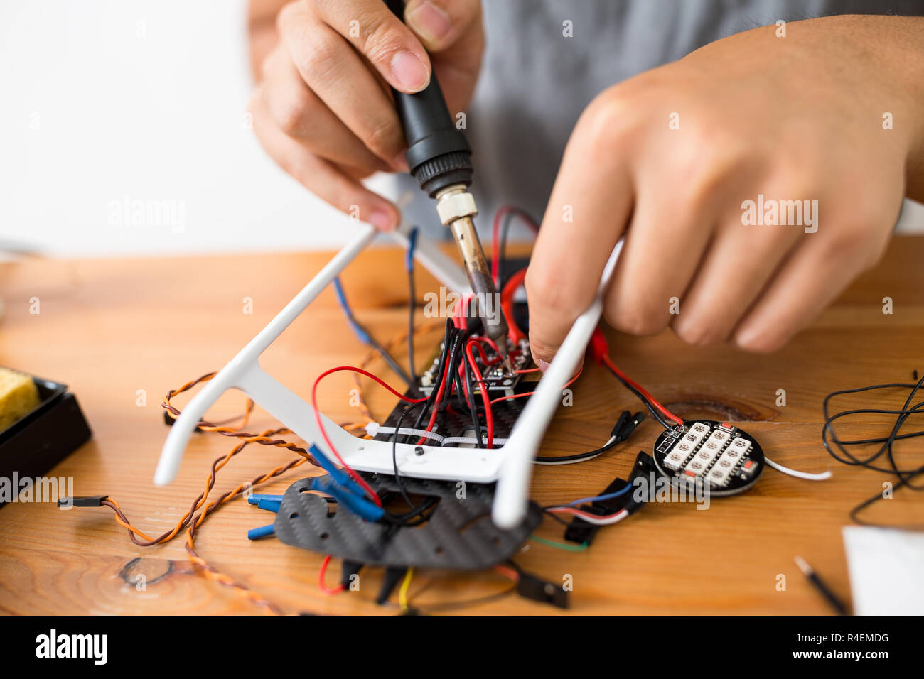 Installation of Drone Stock Photo - Alamy