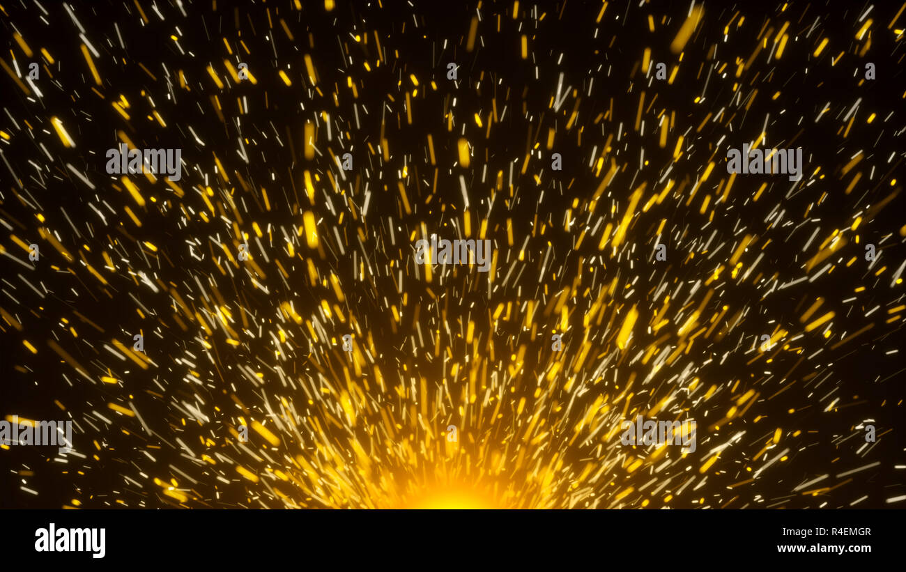 Abstract background with sparks Stock Photo - Alamy