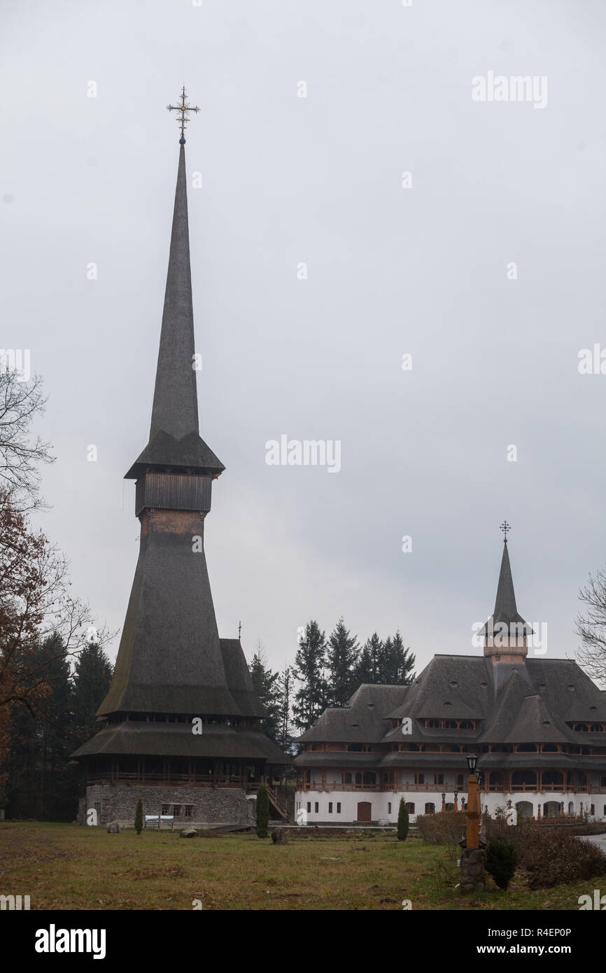 Peri wooden church in Sapanta, Romania Stock Photo - Alamy