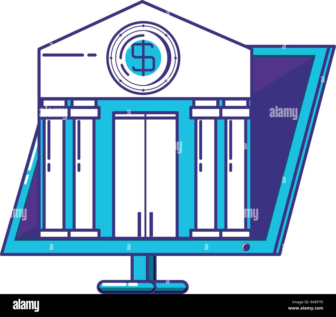 Monitor roof Stock Vector Images - Alamy