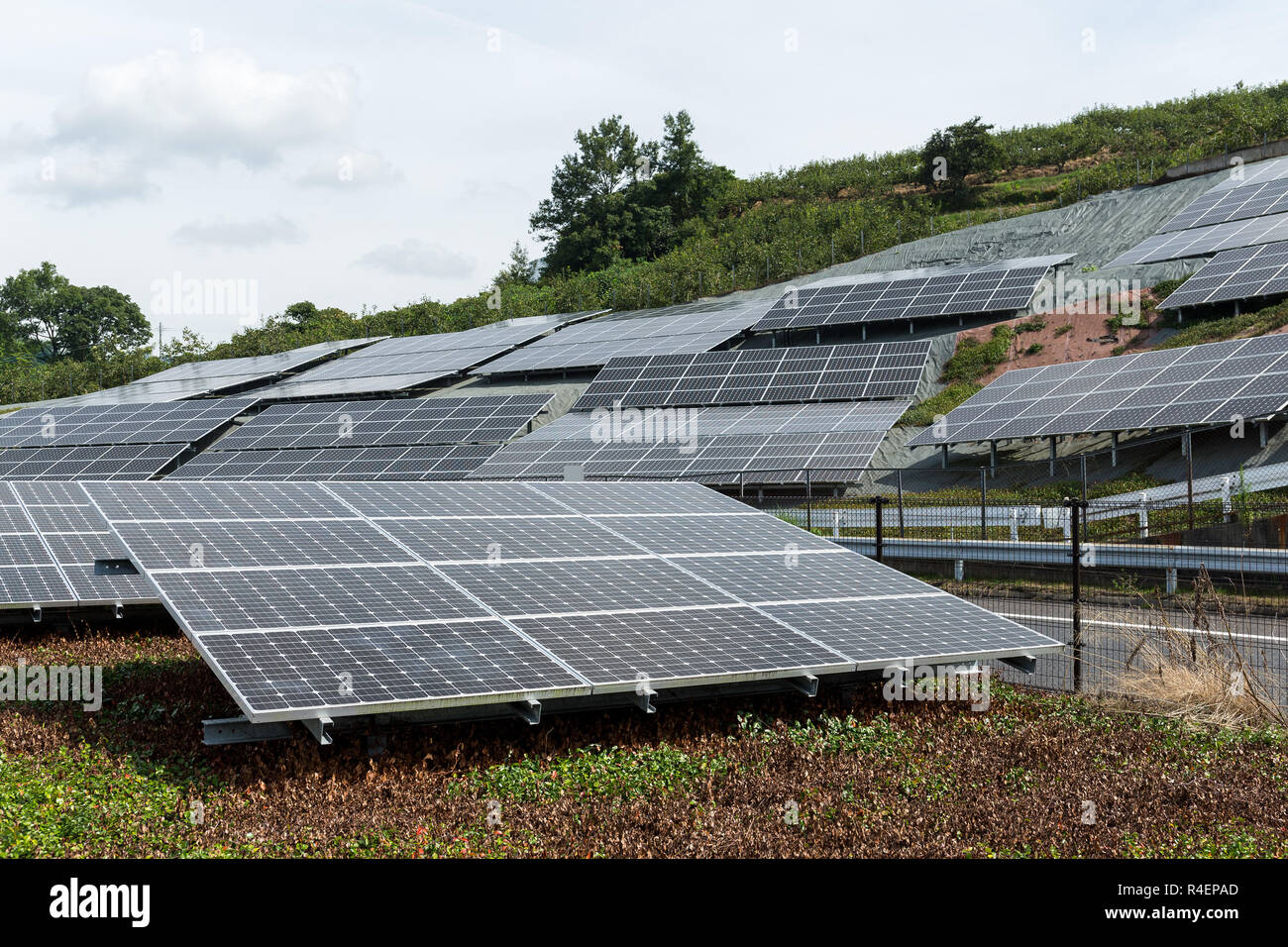 Modern Solar Panel Stock Photo - Alamy
