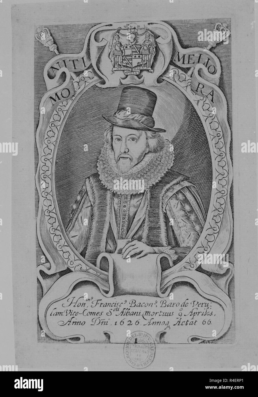 LORD FRANCIS BACON BARON DE VERULAM (1561/1626) - FILOSOFO Y ESCRITOR ...