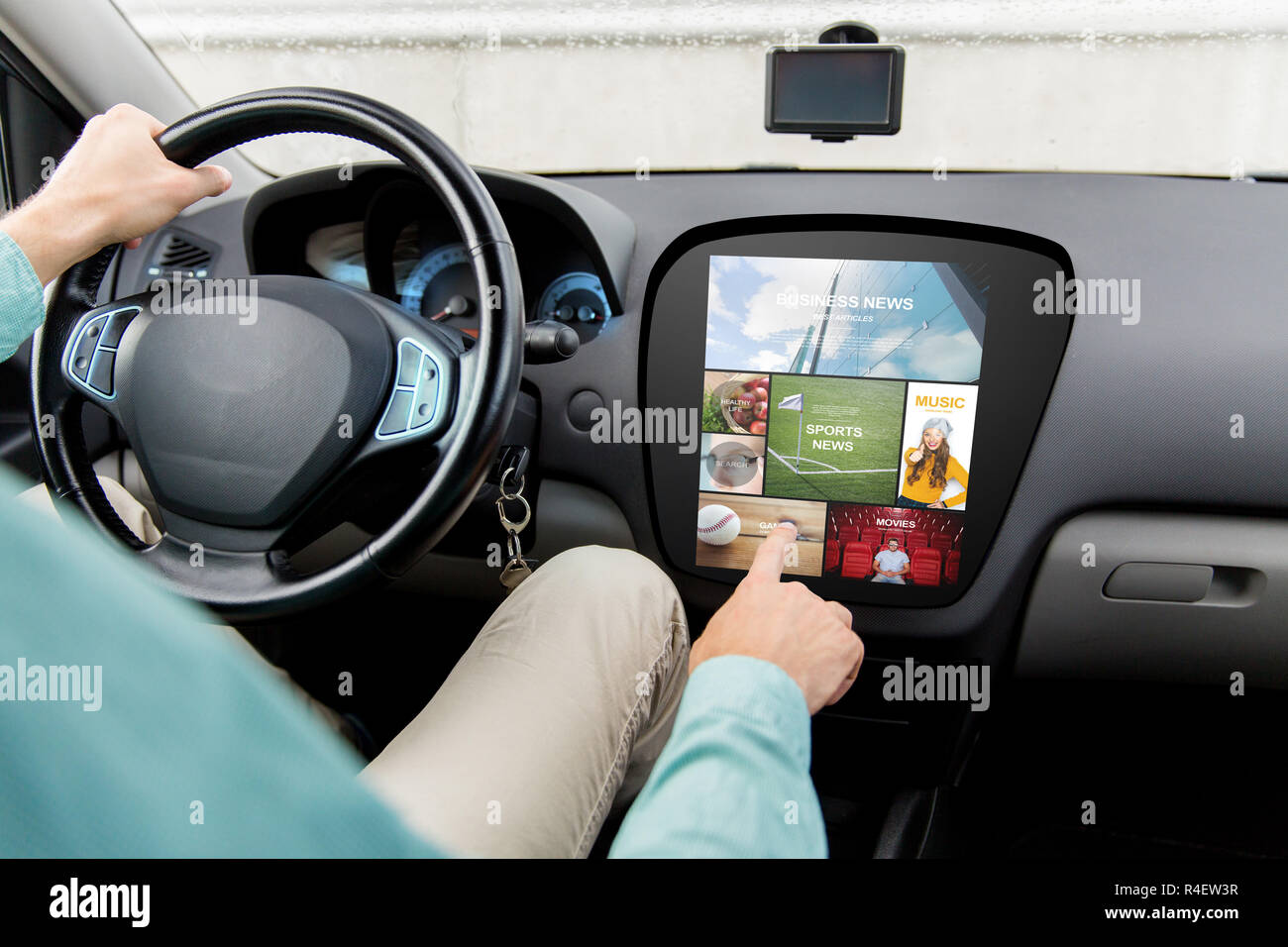 Car onboard computer hi-res stock photography and images - Alamy