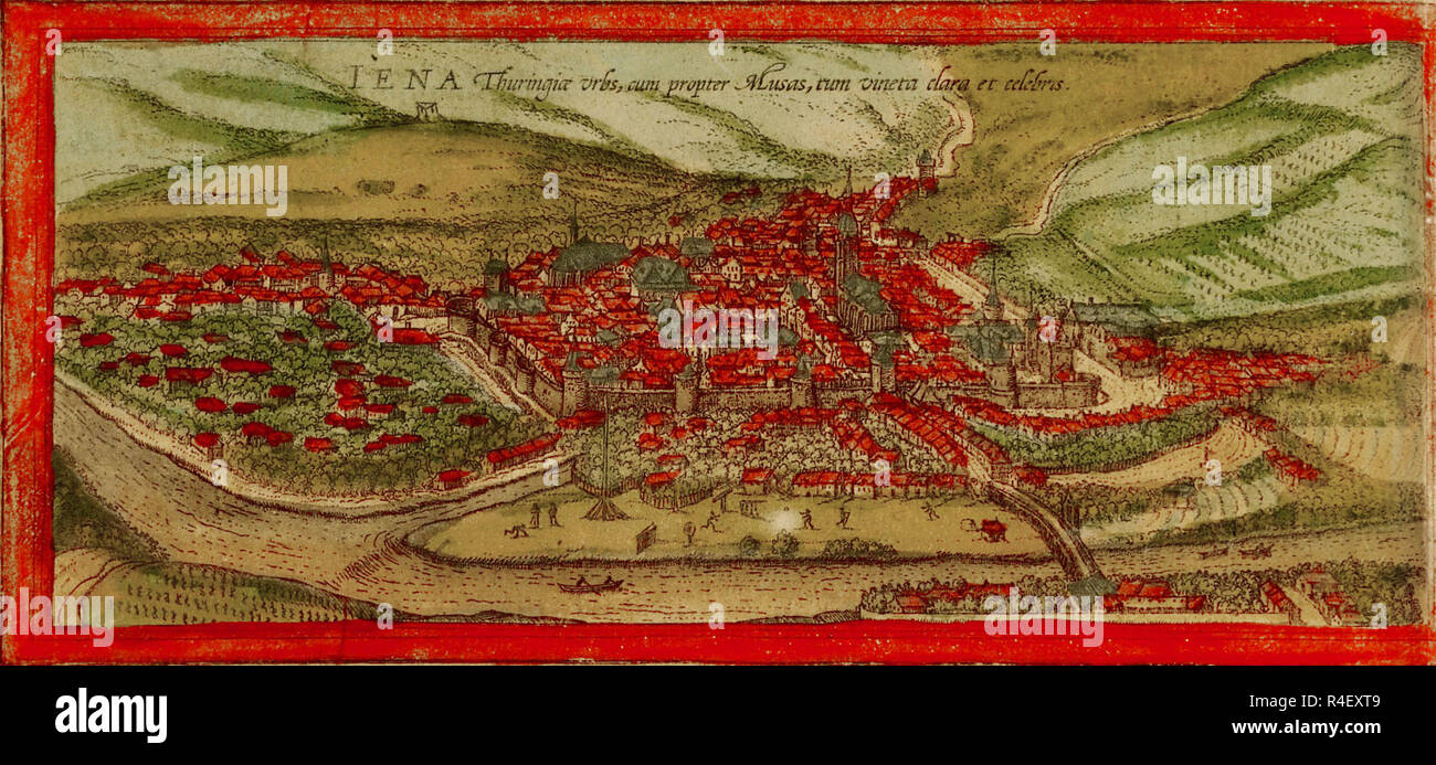 Map of jena hi-res stock photography and images - Alamy