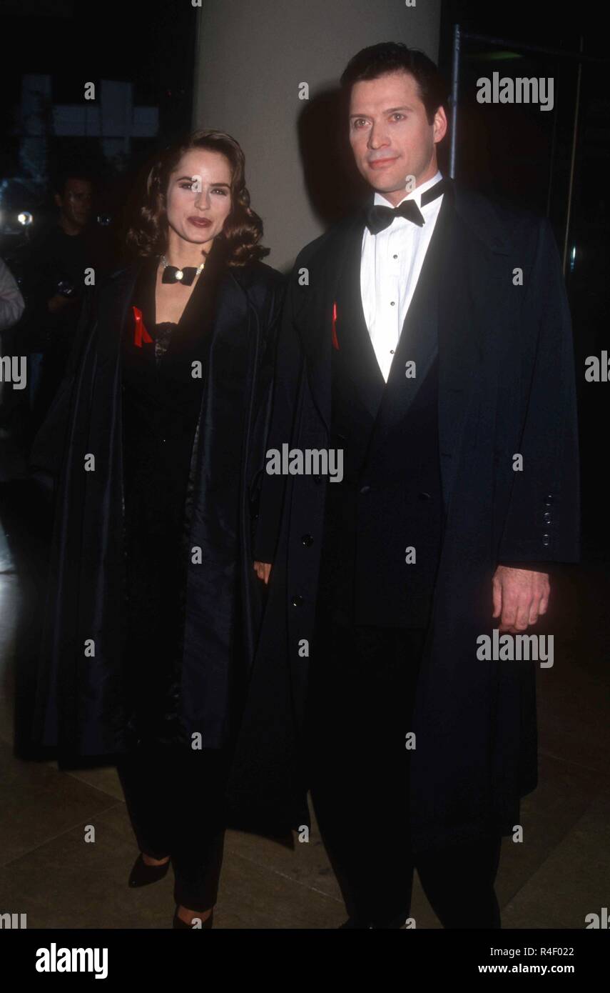BEVERLY HILLS, CA - FEBRUARY 26: Actress Crystal Chappell and husband ...