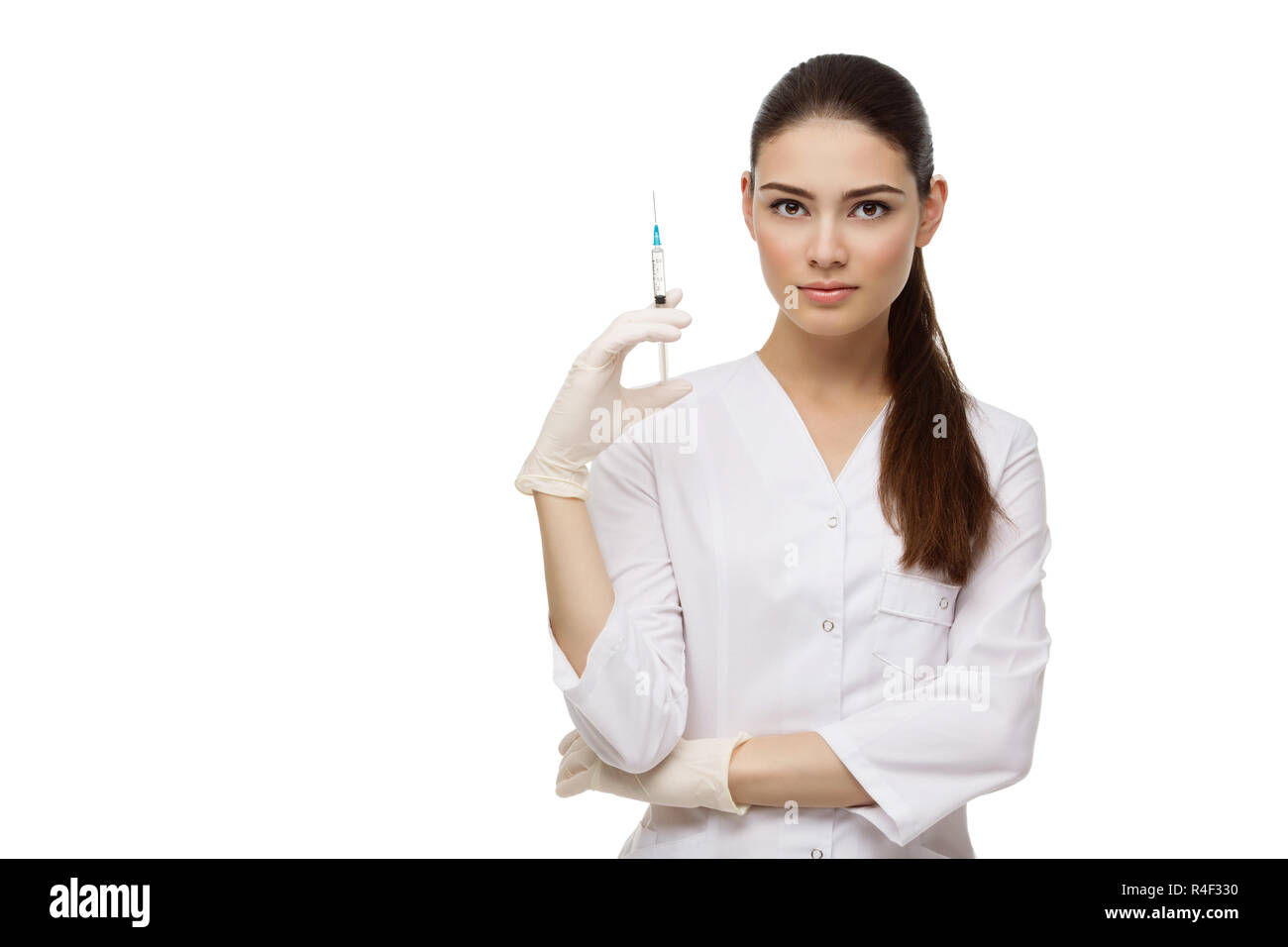 Laughing woman doc hi-res stock photography and images - Alamy