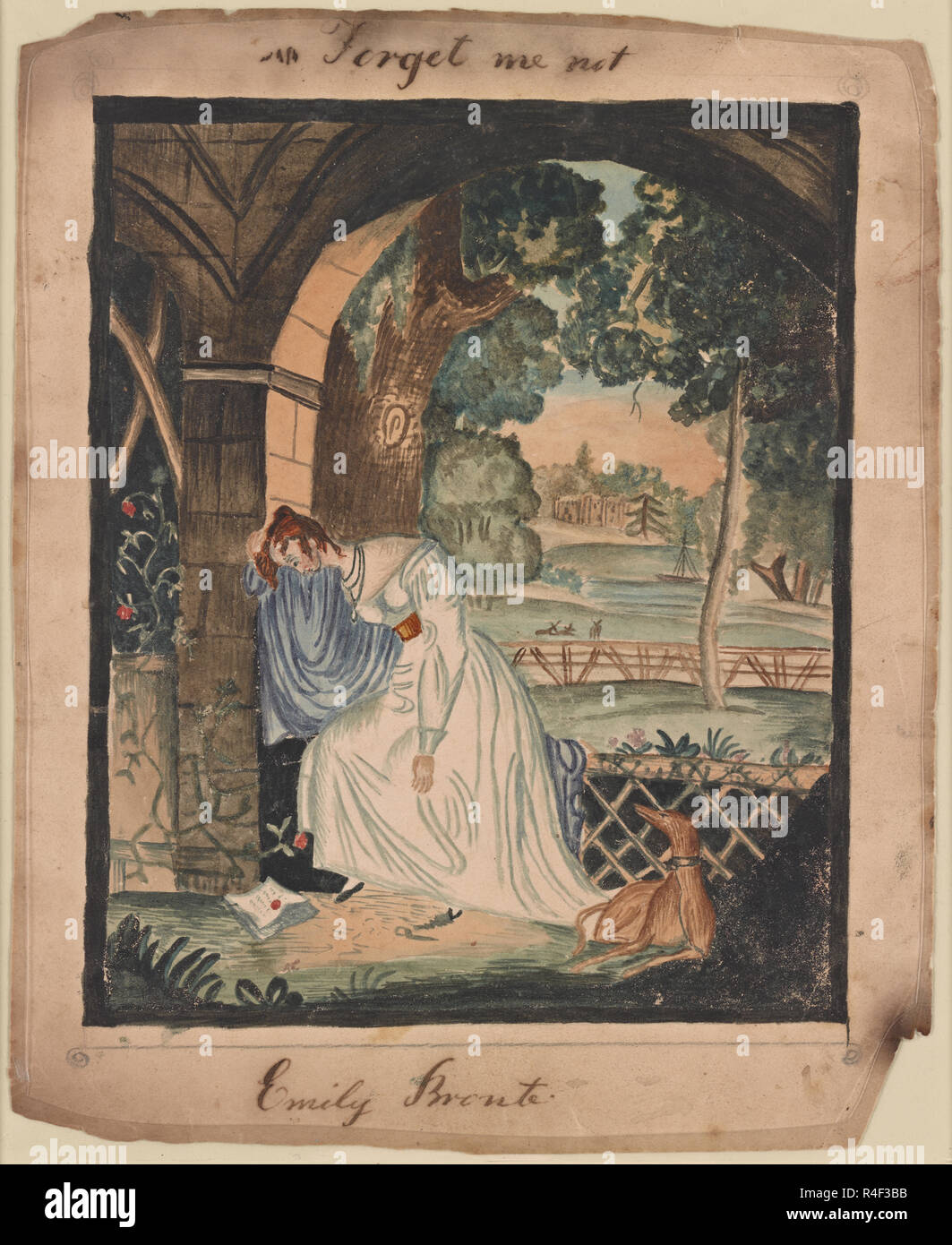 vintage illustration with a fantasy theme Stock Photo - Alamy