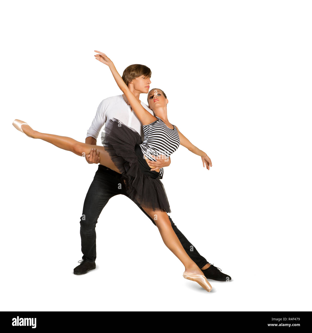 Beautiful ballet couple Stock Photo - Alamy