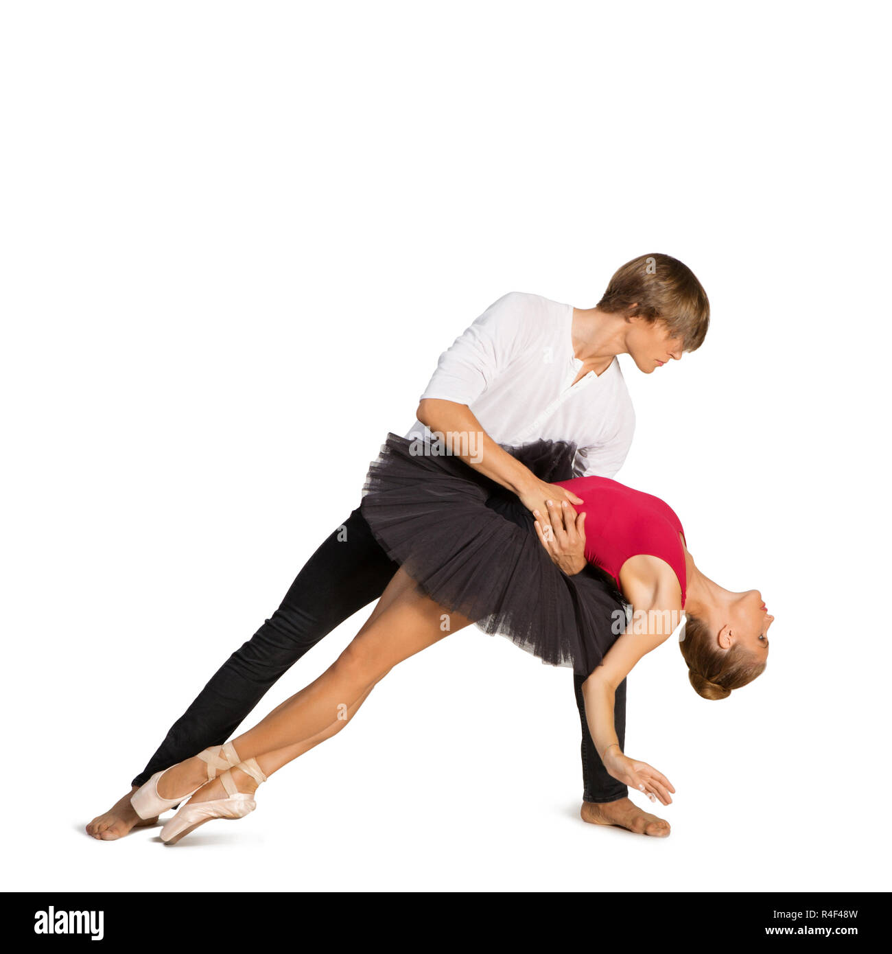 Beautiful ballet couple Stock Photo - Alamy