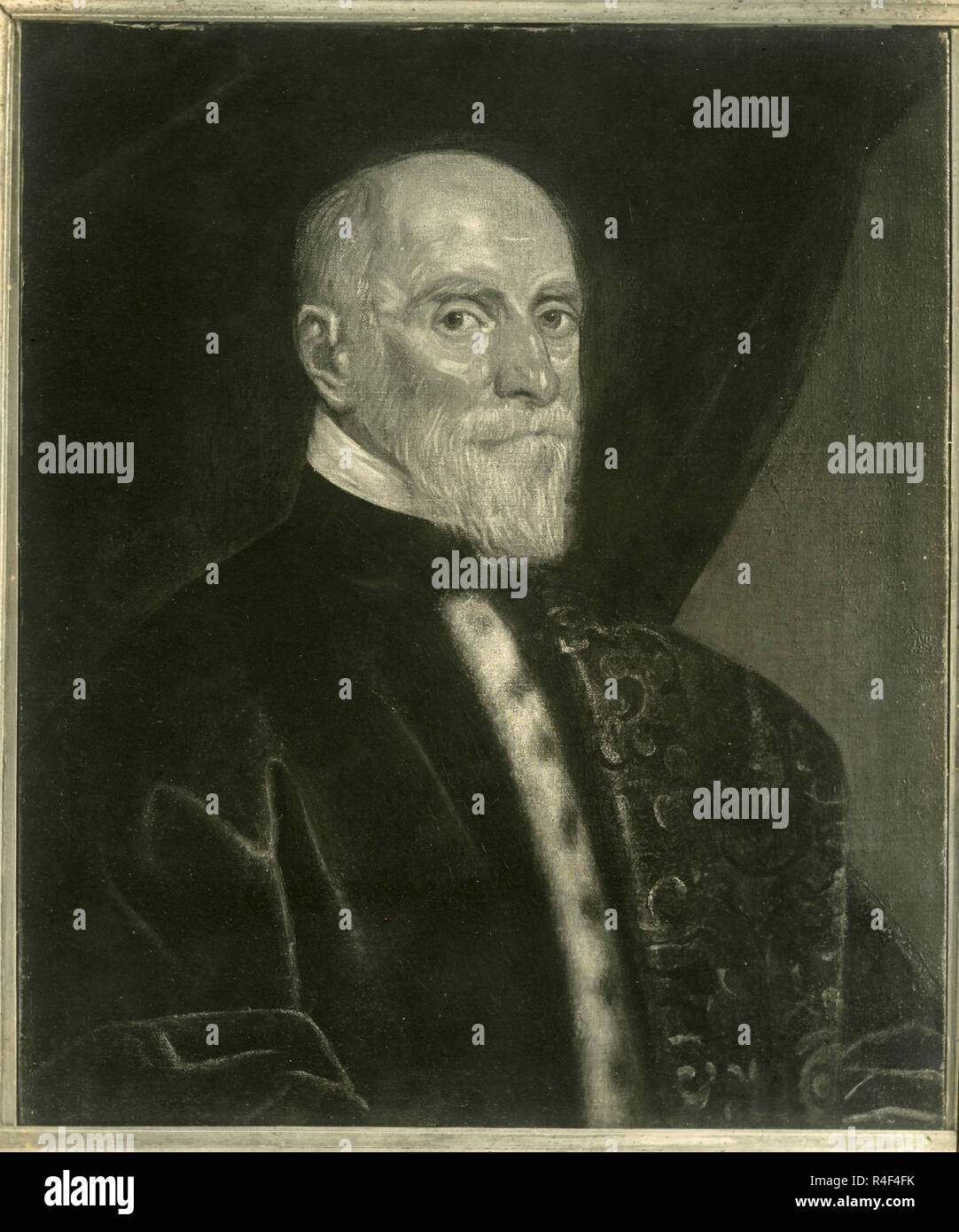 A Procurator of St. Mark's, painting by Jacopo Robusti AKA Tintoretto ...