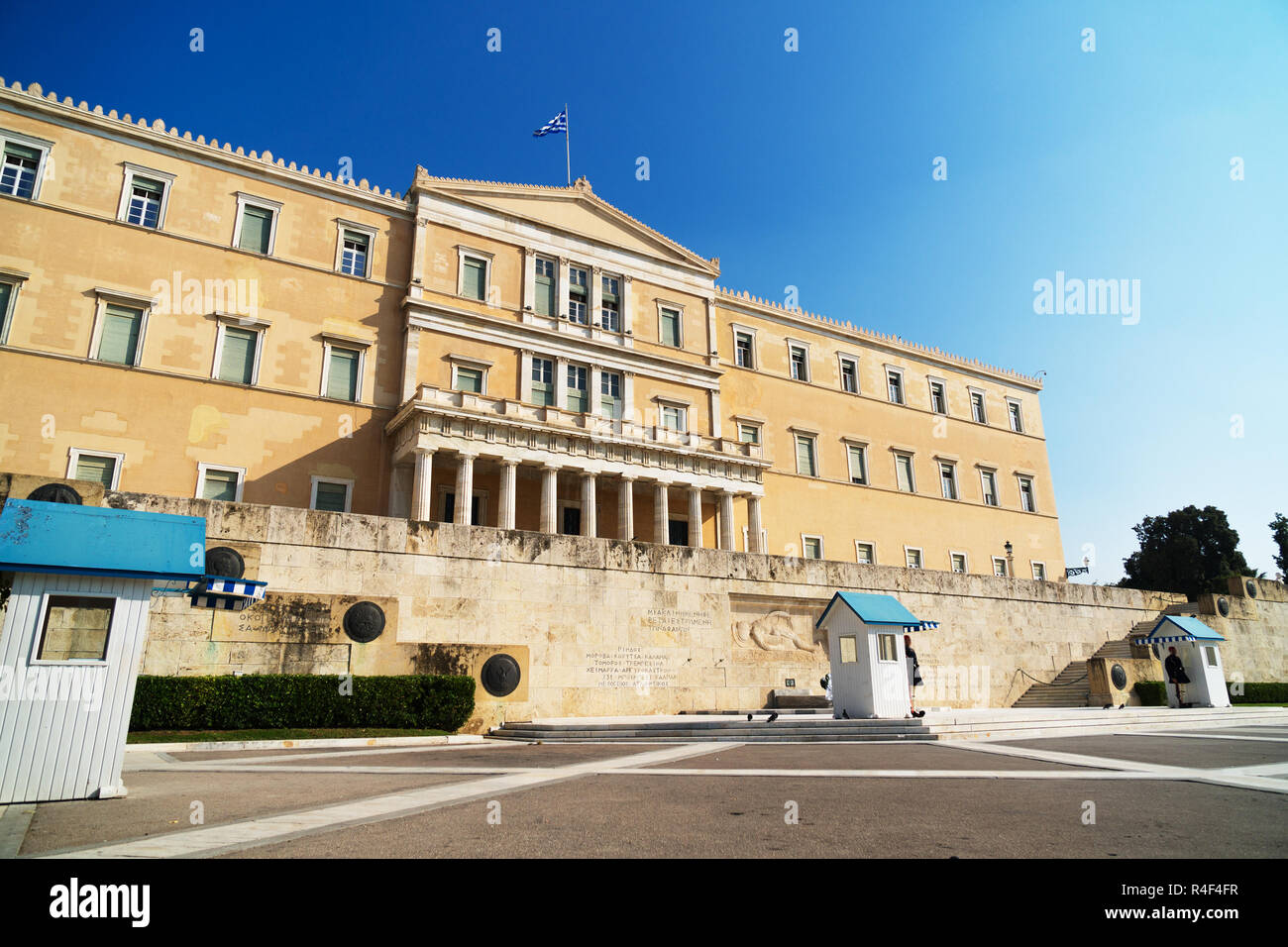 Building of Hellenic Parliament in Athens, Greece Stock Photo - Alamy