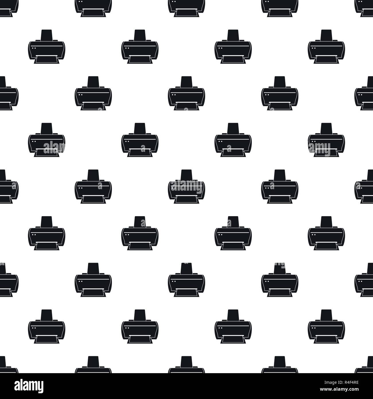 Brand printer pattern seamless vector repeat geometric for any web design Stock Vector Image ...