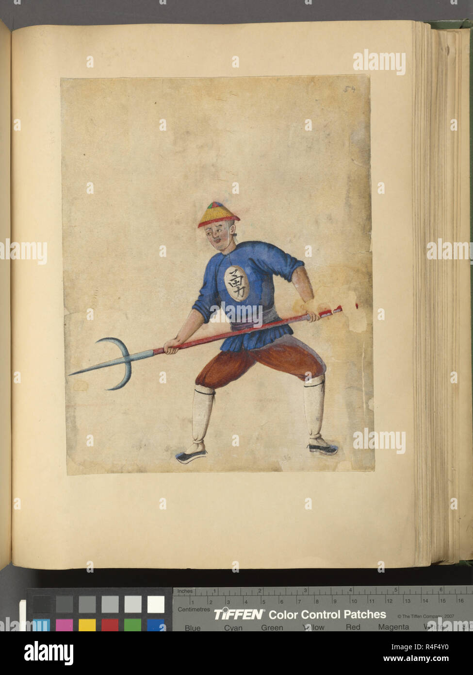 vintage chinese figurative drawings Stock Photo - Alamy