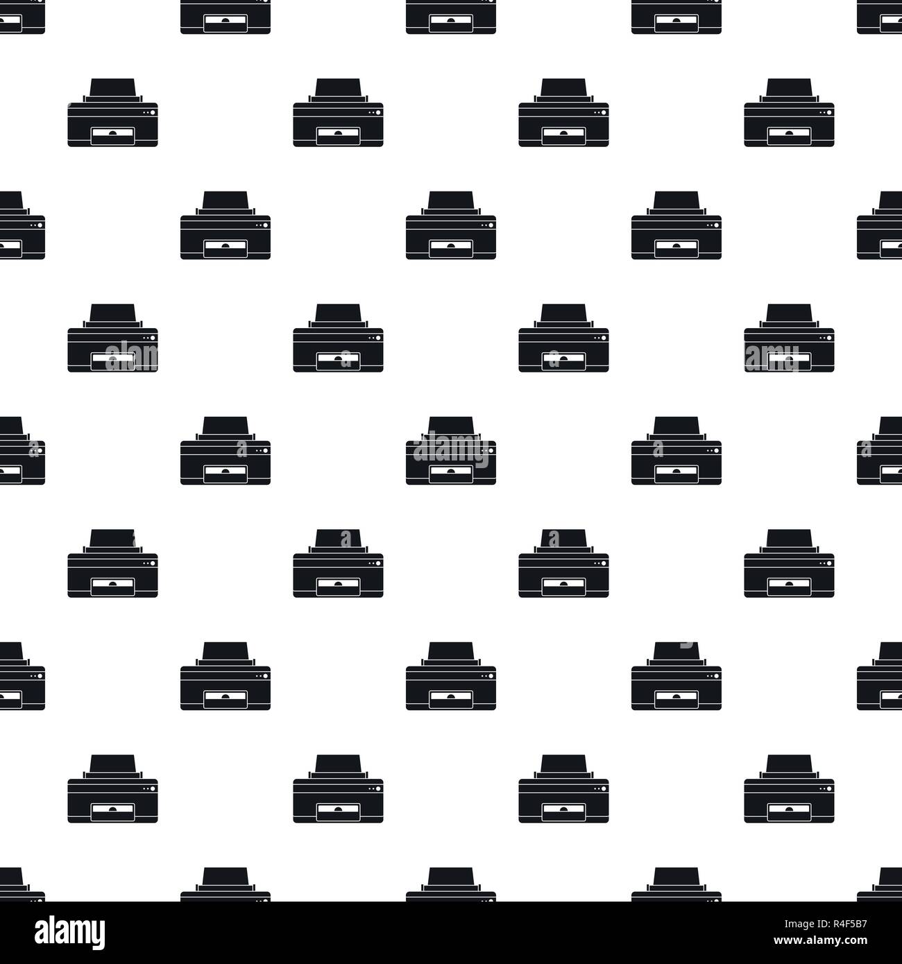 Home printer pattern seamless vector repeat geometric for any web design Stock Vector Image ...