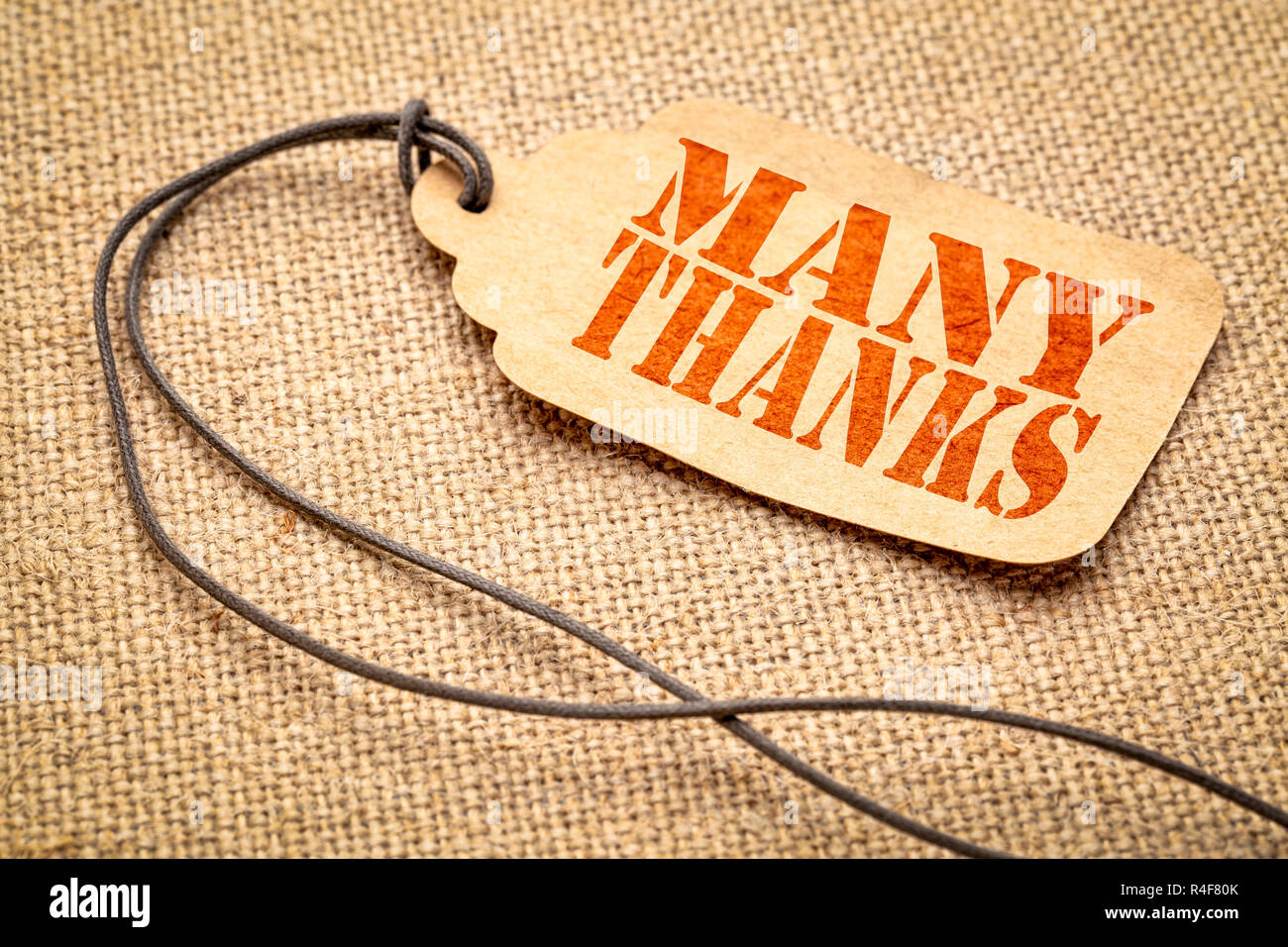 Thanks paper hi-res stock photography and images - Alamy